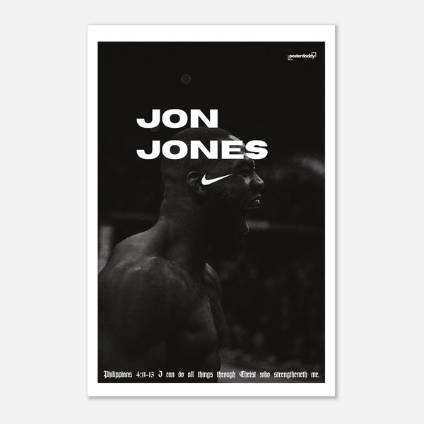 Jon Jones Poster – Posterdaddy