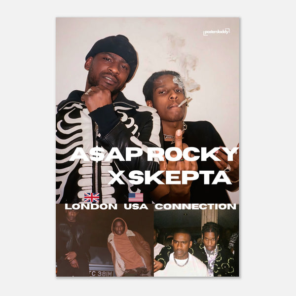 A$AP Rocky x SKEPTA Poster – Posterdaddy